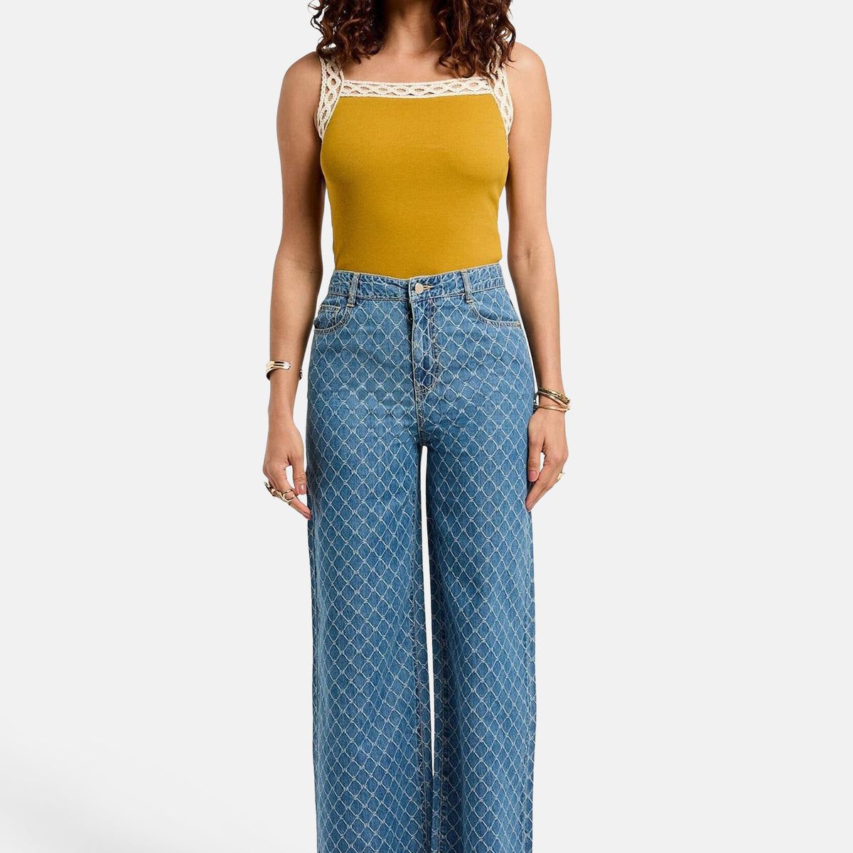 Pantalon - mid blue denim - Morgan de Toi - PointCarré
