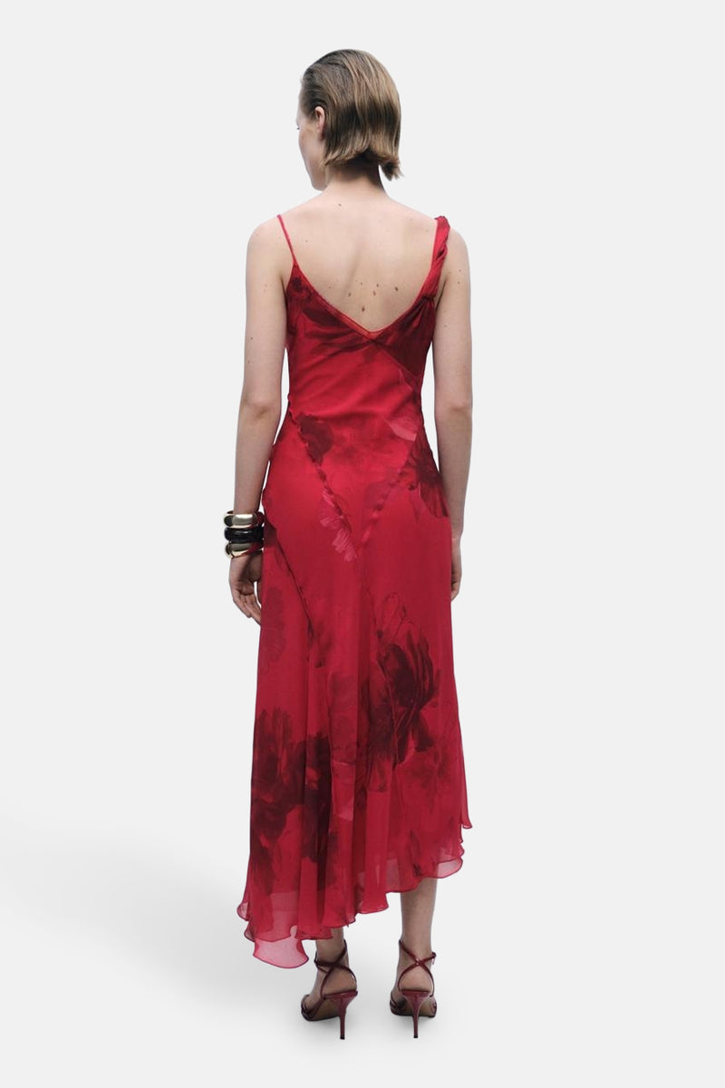 Robe - rouge - MANGO - PointCarré