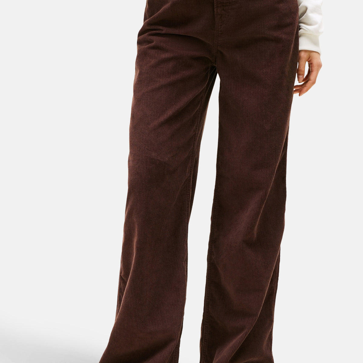 Dames sb seizoensbroek 5pocket brun - TOMMY JEANS - PointCarré